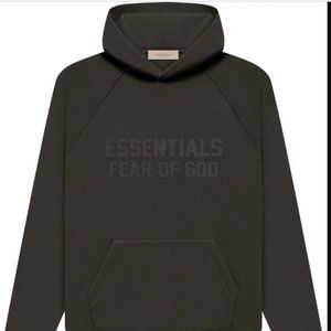 Fear of God | Shirts | Fear Of God Essentials Off Black Premium Hoodie | Poshmark